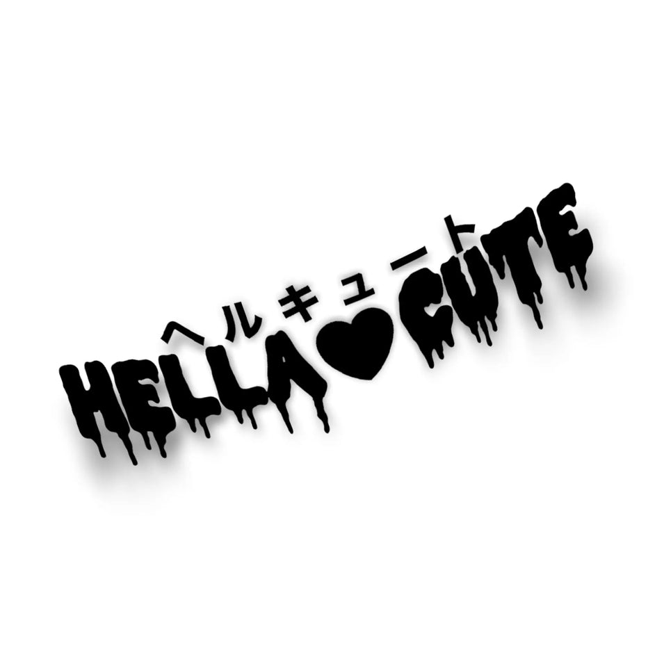 HELLA CUTE STICKER – Merakii Garage