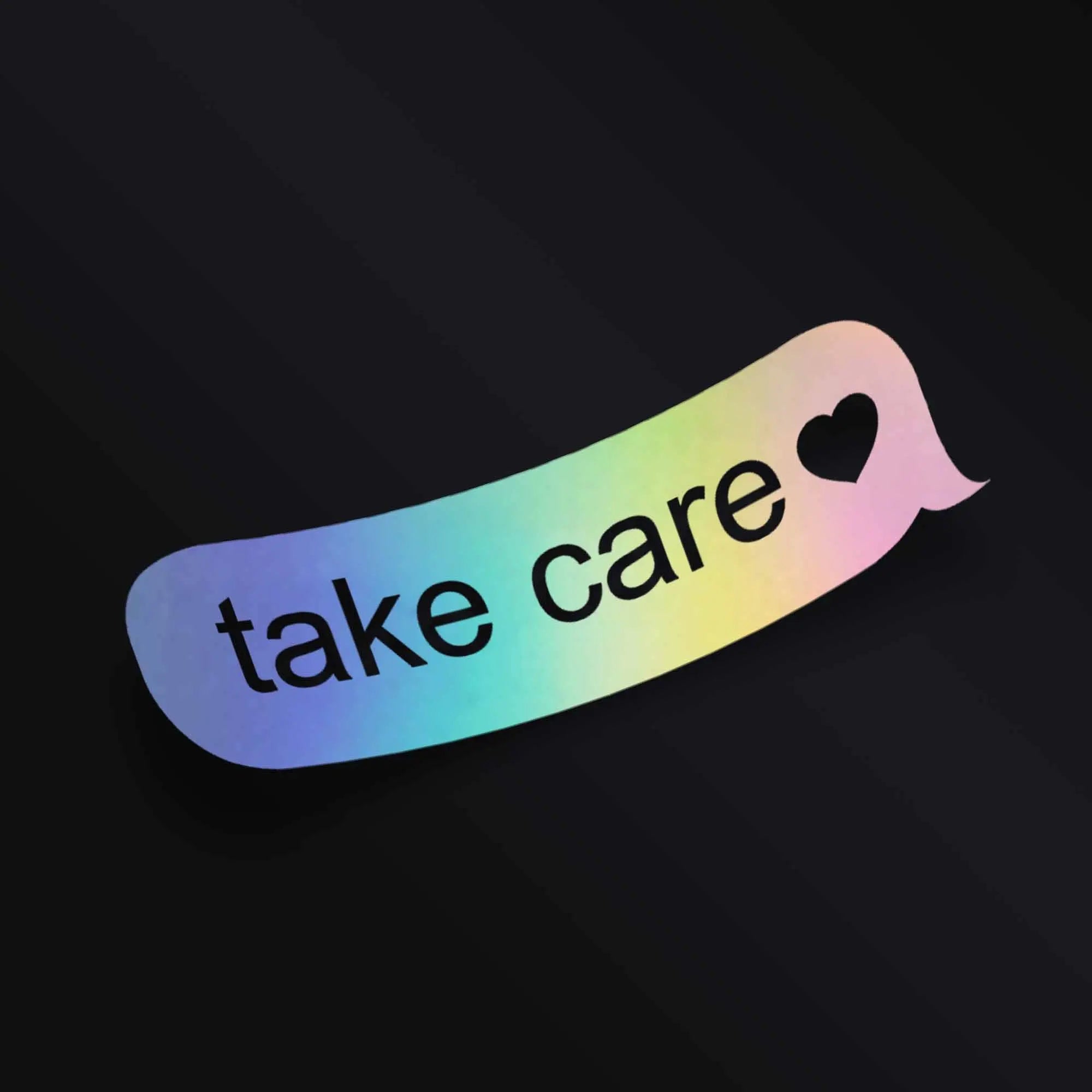 TAKE CARE STICKER – Merakii Garage